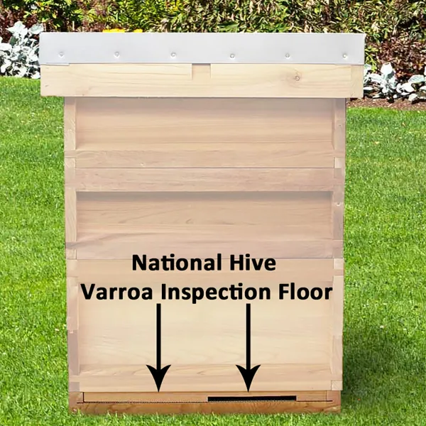 Varroa Mesh Floor for National Bee Hive with Inspection Tray 21317