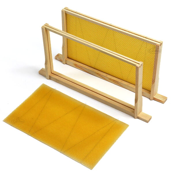 Starter Kit - National Beehive w/Flat Roof | Western Red Cedar - Actiasbee