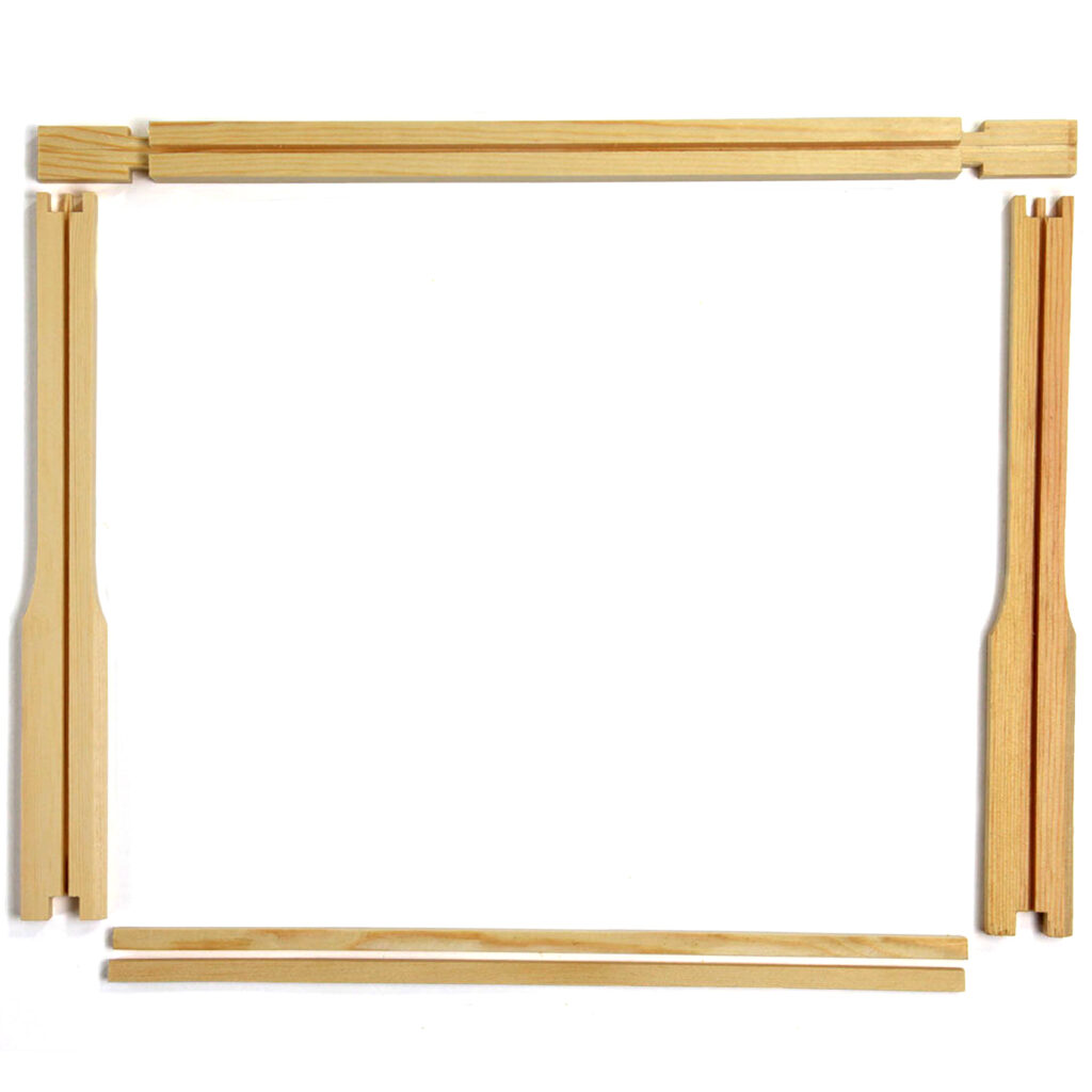 National Beehive Deep Brood Frames (14x12) 21430 - Welcome to Actiasbee